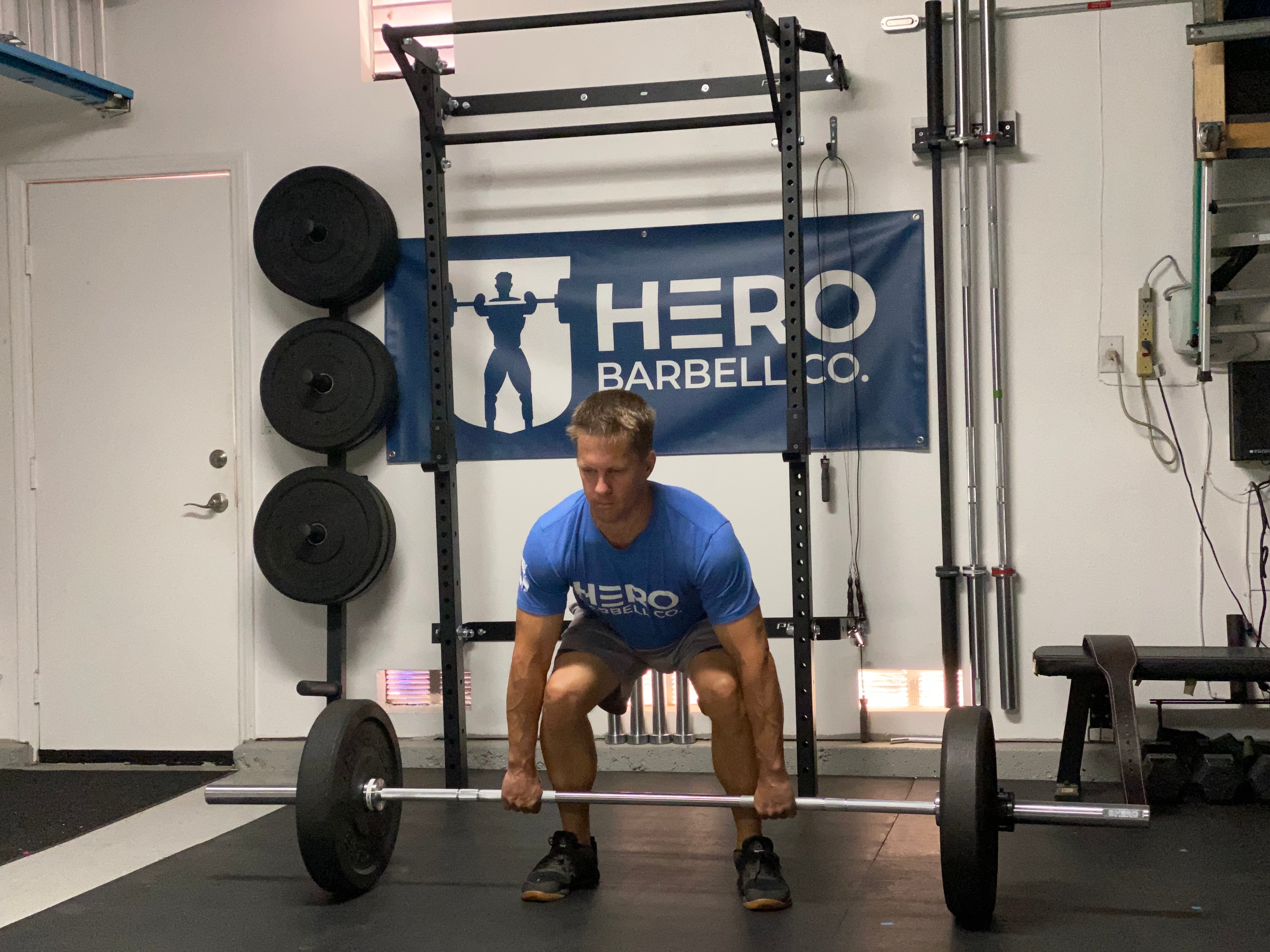 Wednesday - Back squats and WOD for time – Hero Barbell Co.
